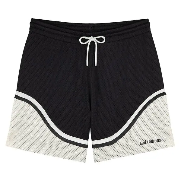 Aimé Leon Dore Colorblock Court Short - Black