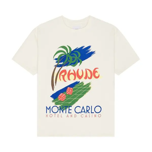 Rhude Roulette Tee - White