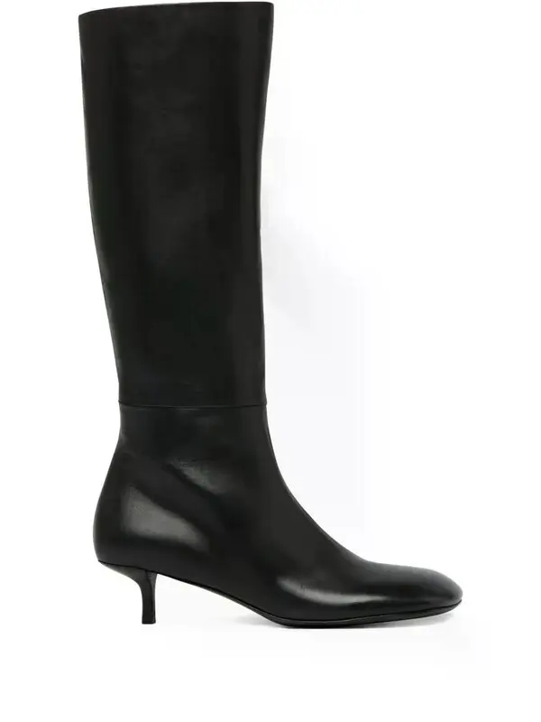 Marsèll Cotama Kitten-heel Leather Boots
