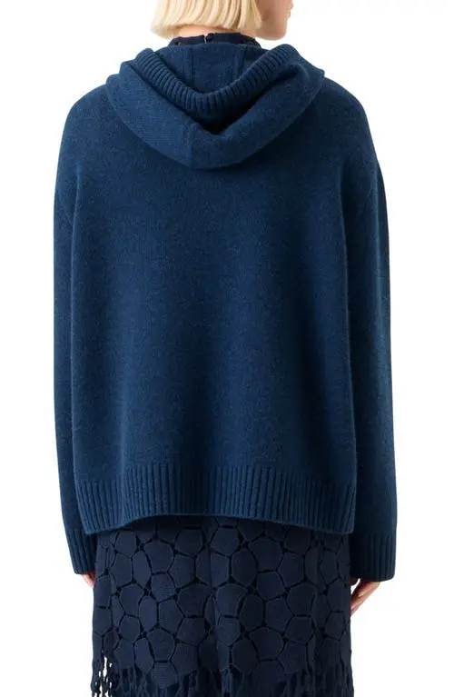 Akris Oversized Cashmere Hoodie