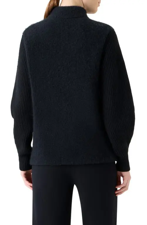 Akris Cashmere Bouclé Sweater Jacket