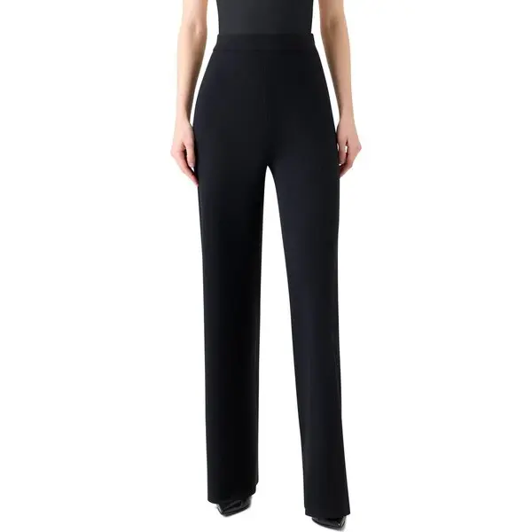 Akris Cashmere And Silk Knit Pants