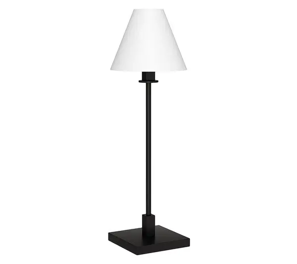 HUDSON&CANAL Clement Table Lamp With Fabric Shade