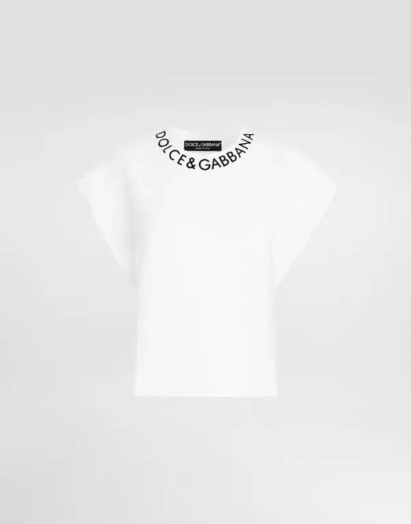 Dolce & Gabbana Jersey T-shirt With Logo