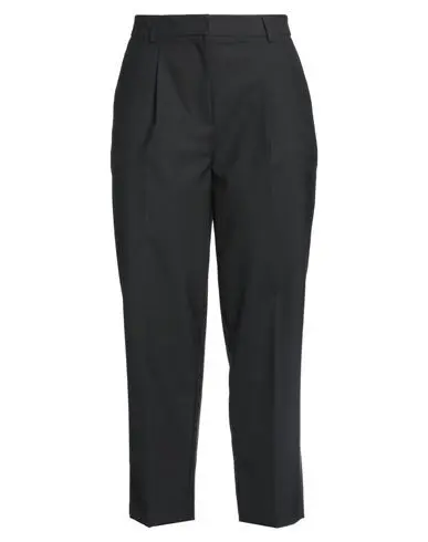 SEMICOUTURE Tapered High Waisted Pants - Black