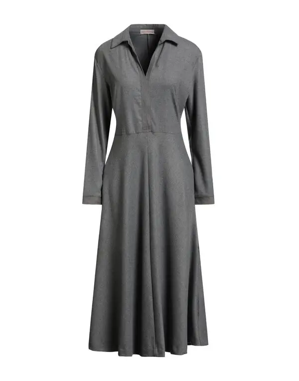 PUROTATTO Flared Maxi Dress