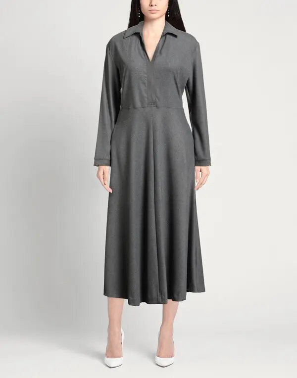 PUROTATTO Flared Maxi Dress