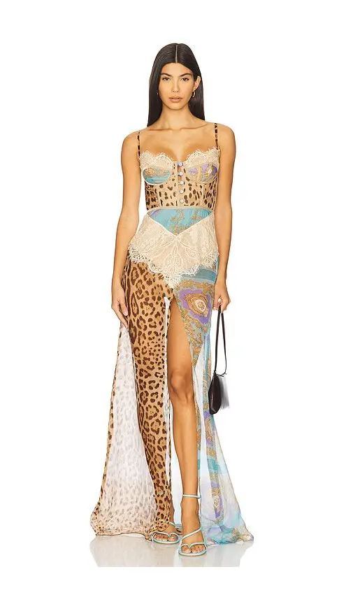 THE DOLLS HOUSE Dolce Maxi Dress - Brown