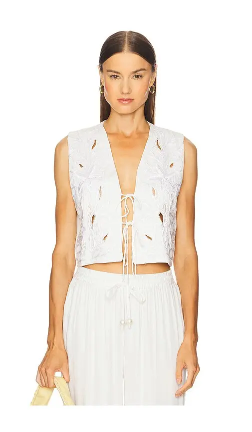 LESLIE AMON Coral Reef Vest