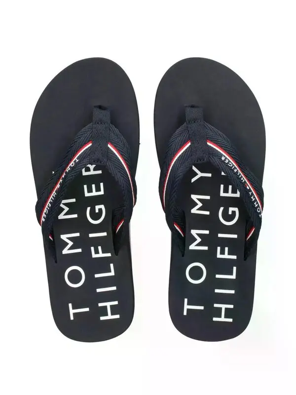 Tommy Hilfiger Logo-print Flip-flops