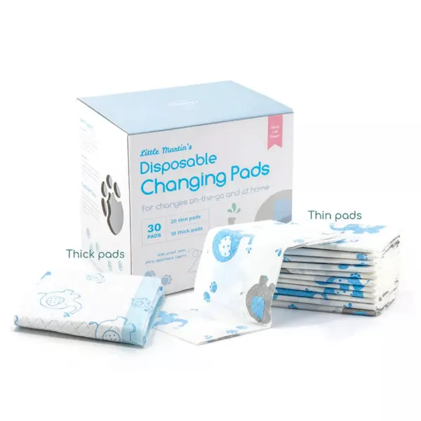 LITTLE MARTIN'S Disposable Changing Pads 30-count