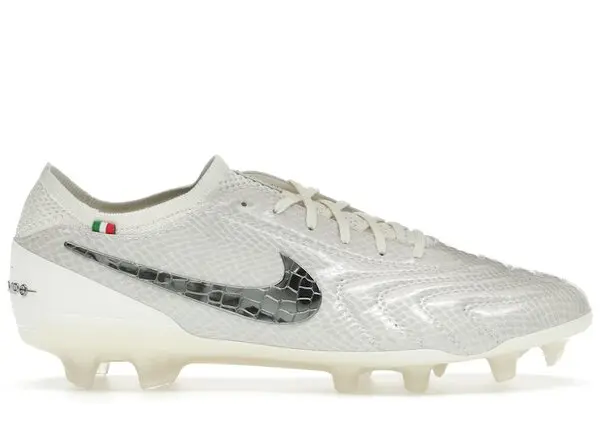Nike Tiempo Legend Elite Luxe Fg Montebelluna Leather Snakeskin - White