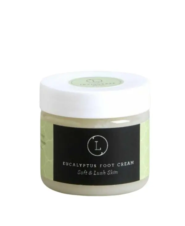 LIZUSH Shea Butter Foot Cream - Eucalyptus