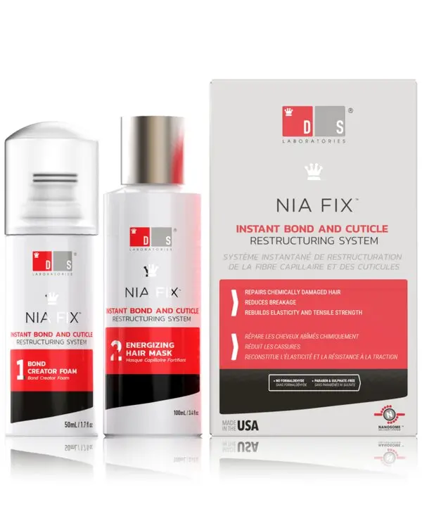 DS LABORATORIES Nia Fix Instant Bond & Cuticle Restructuring System - No Color