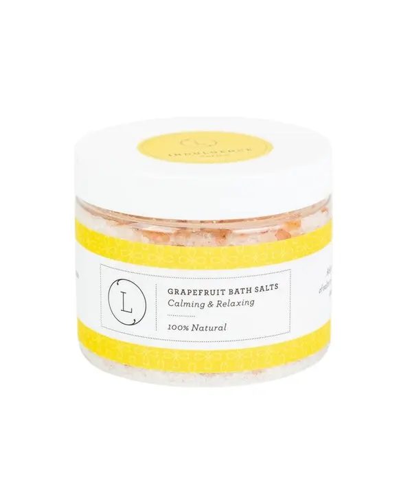 LIZUSH Natural Bath Salt Soak - Grapefruit