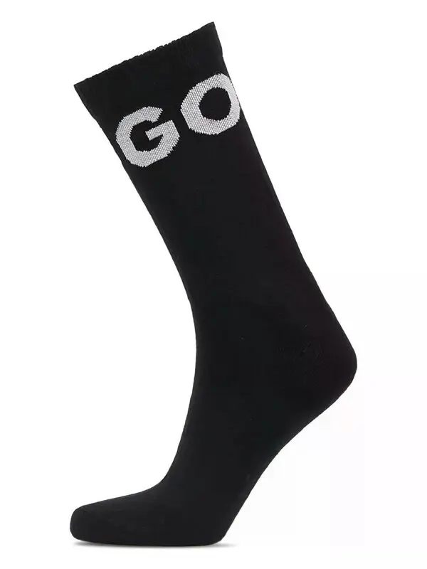 Hugo Boss Logo Socks Three-pack - Black