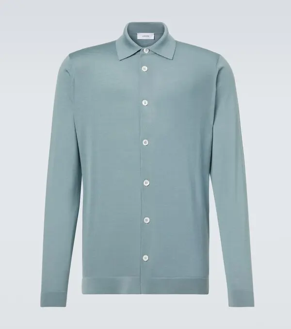LARDINI Virgin Wool Shirt