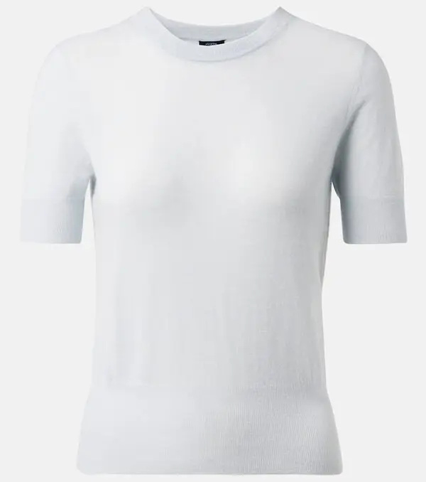 JOSEPH Cashmere Top - Blue