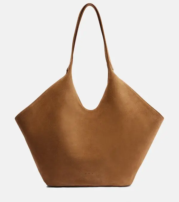 AESTHER EKME Phantom Large Suede Tote Bag - Beige