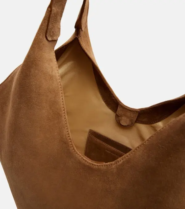 AESTHER EKME Phantom Large Suede Tote Bag - Beige