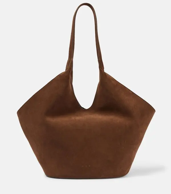 AESTHER EKME Phantom Large Suede Tote Bag - Brown