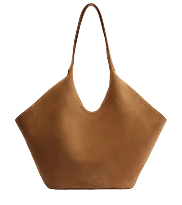 AESTHER EKME Phantom Large Suede Tote Bag - Beige