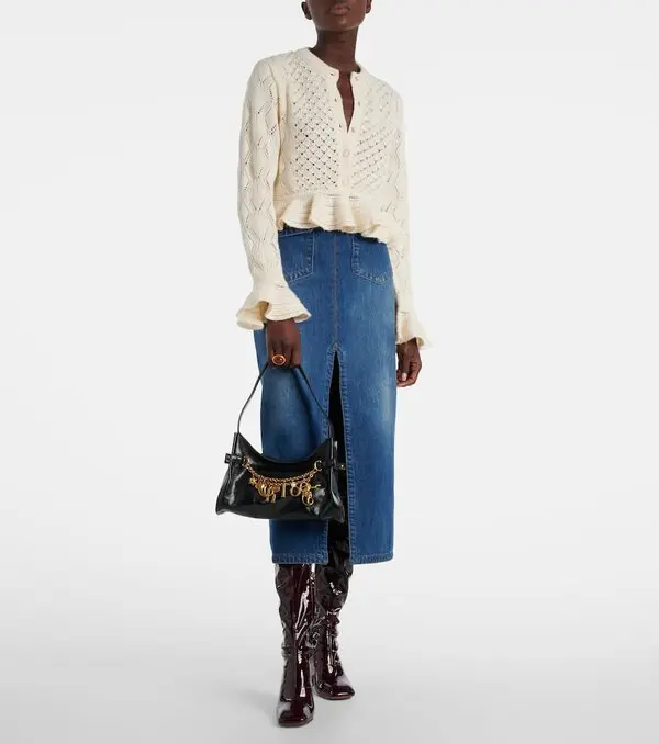 Chloé Charms Leather Shoulder Bag