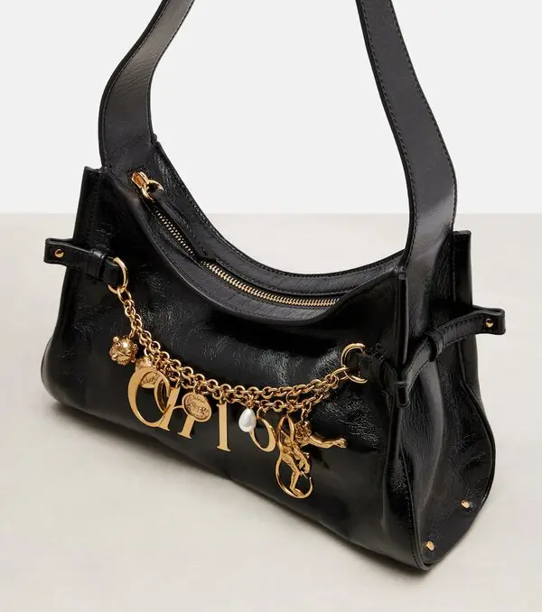 Chloé Charms Leather Shoulder Bag
