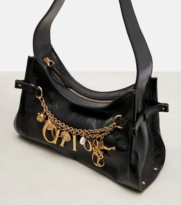 Chloé Charms Leather Shoulder Bag