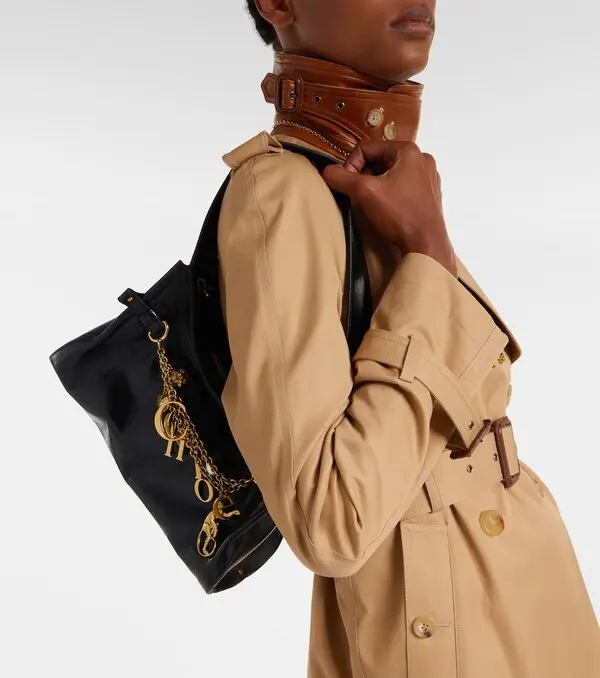 Chloé Charms Leather Shoulder Bag