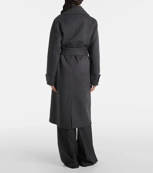 JOSEPH Arline Wool And Cashmere Coat - Grey