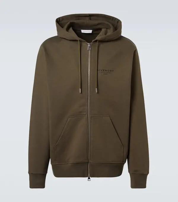 Givenchy Stamp Cotton Fleece Hoodie