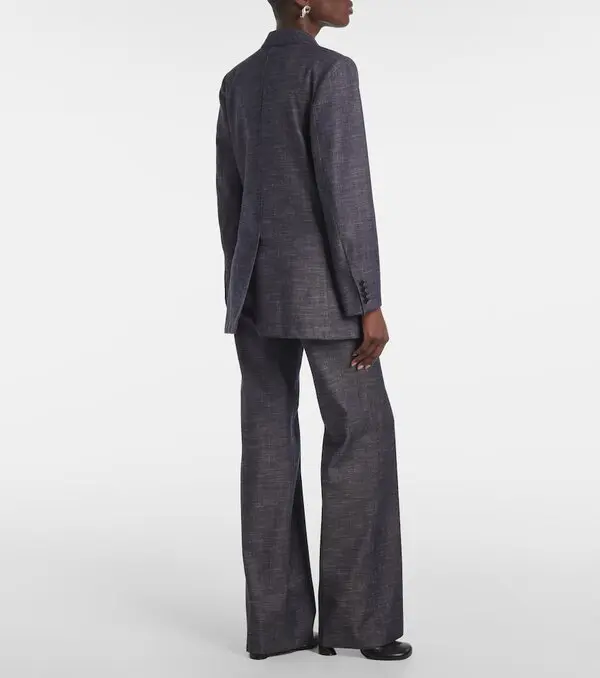 JOSEPH Cassini Wool And Cotton Blazer