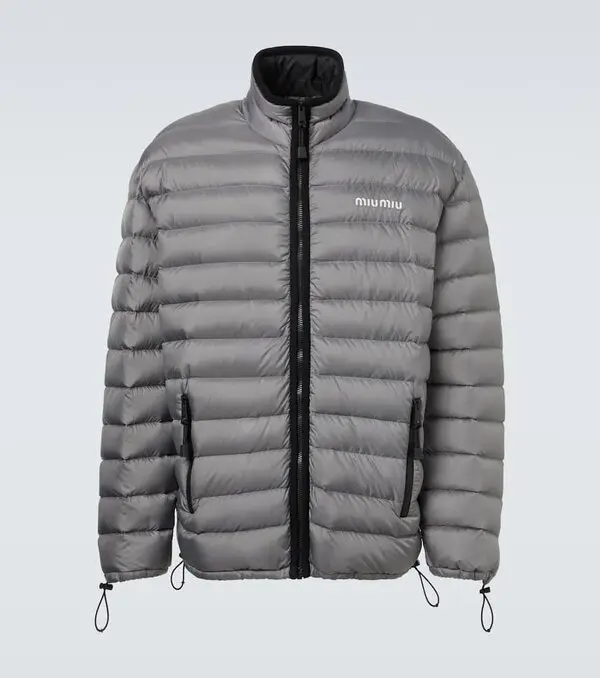Miu Miu Paneled Down Jacket