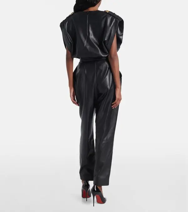 Balmain High-rise Tapered Trousers