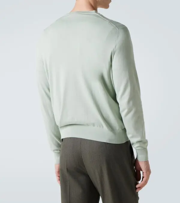 Loro Piana Cotton Crewneck Sweater