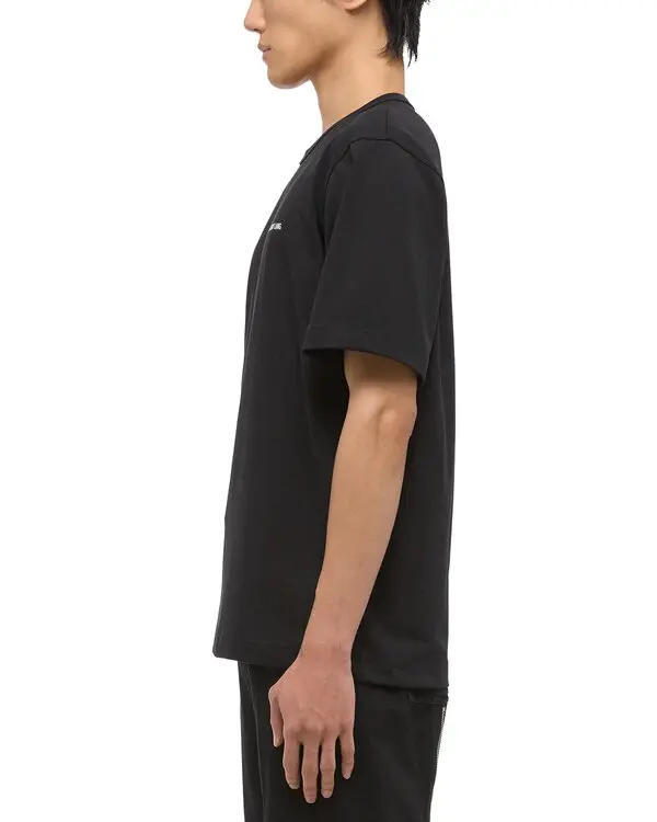 Helmut Lang Plastic Tee - Black