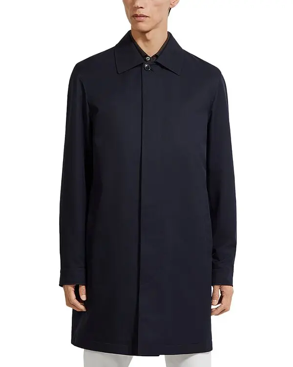Zegna Motorin 300cc Raincoat - Navy Blue