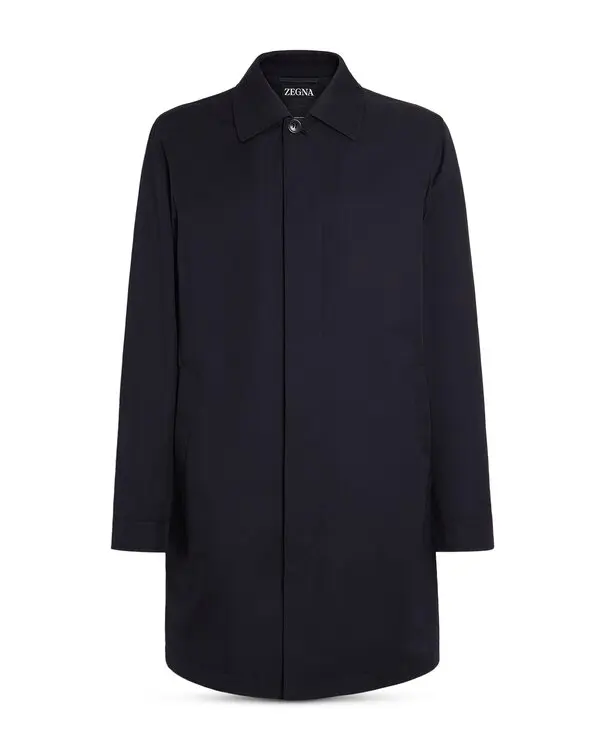 Zegna Motorin 300cc Raincoat - Navy Blue