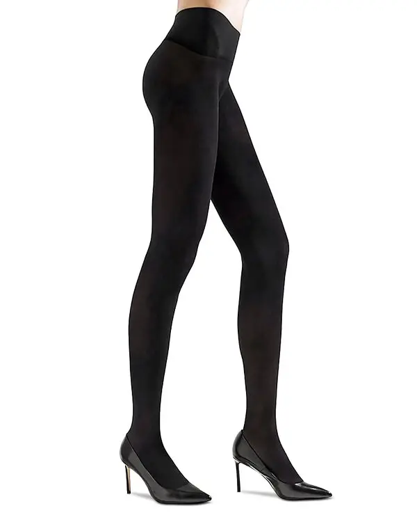 Natori Opaque Control Top Tights - Black