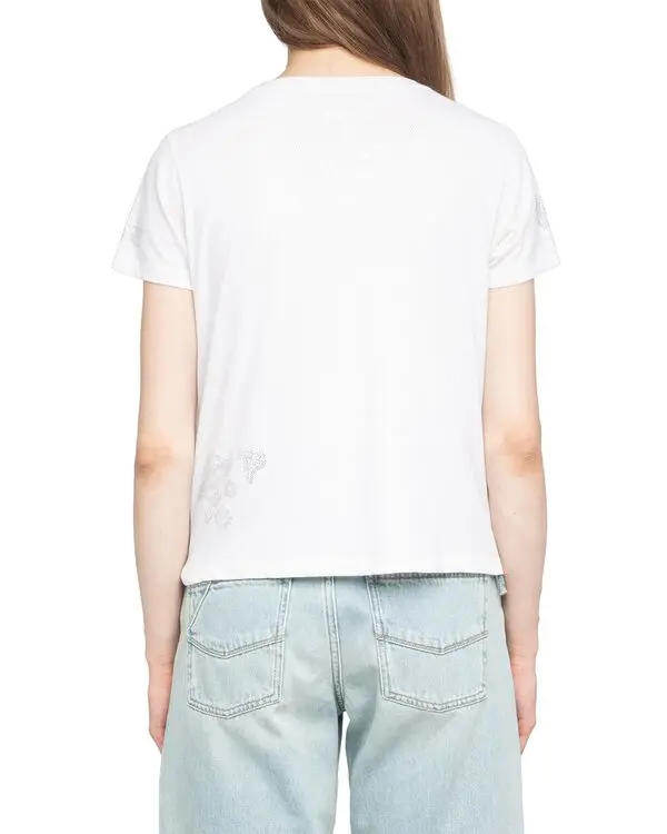 Zadig&Voltaire Alys Pcl Multicusto Embellished Tee - Judo