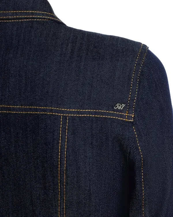 Cinq À Sept Fauna Denim Mini Dress
