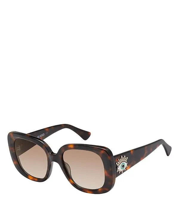 Kurt Geiger Butterfly 53mm Sunglasses - Havana