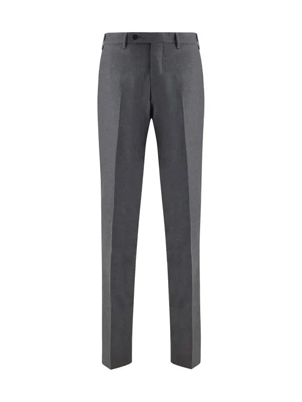 GERMANO 1952 Cotton-linen Trousers - Grey
