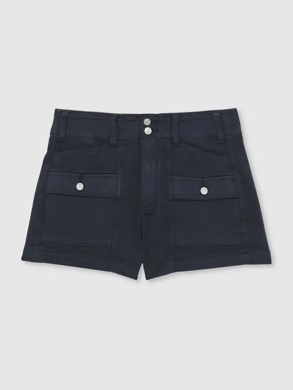 Paige Cargo Shorts - Navy