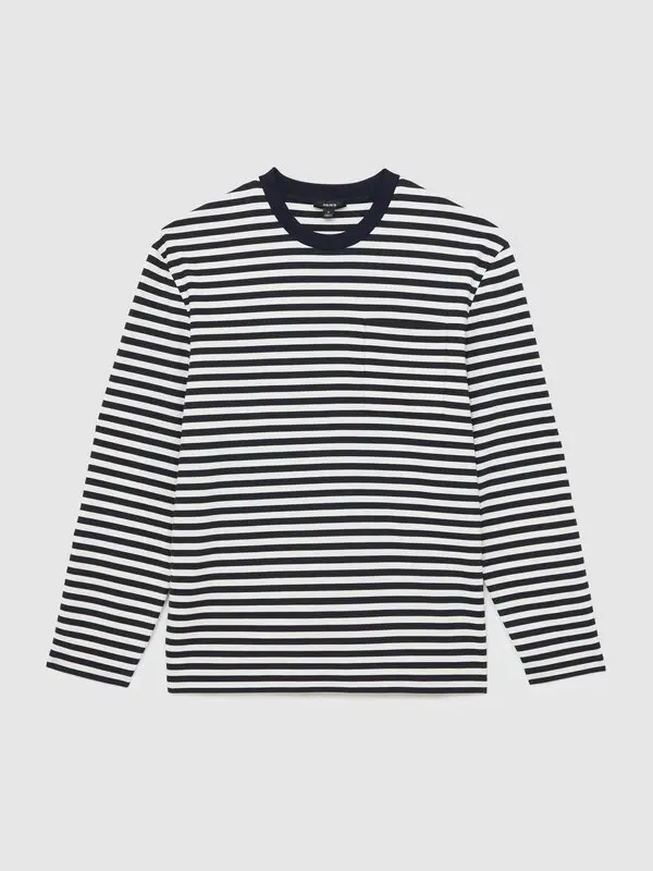 REISS Kenny Striped Crew-neck T-shirt