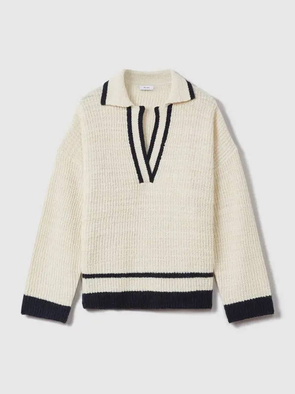 REISS Michaela Wool-blend Jumper