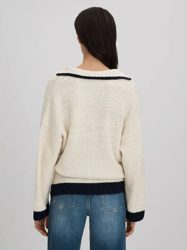 REISS Michaela Wool-blend Jumper