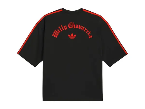 Adidas X Willy Chavarria Signature Tee Shirt - Black | Editorialist