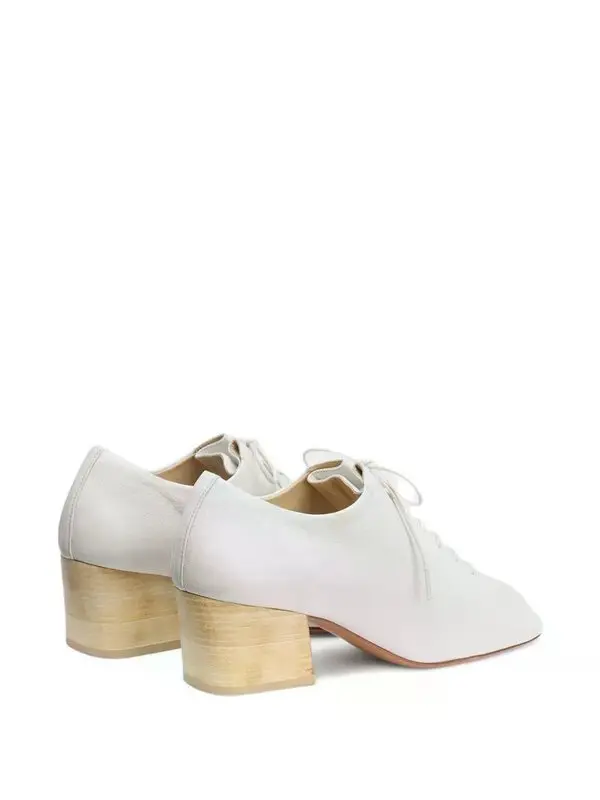 LEMAIRE 55mm Souris Elongated-toe Pumps - White